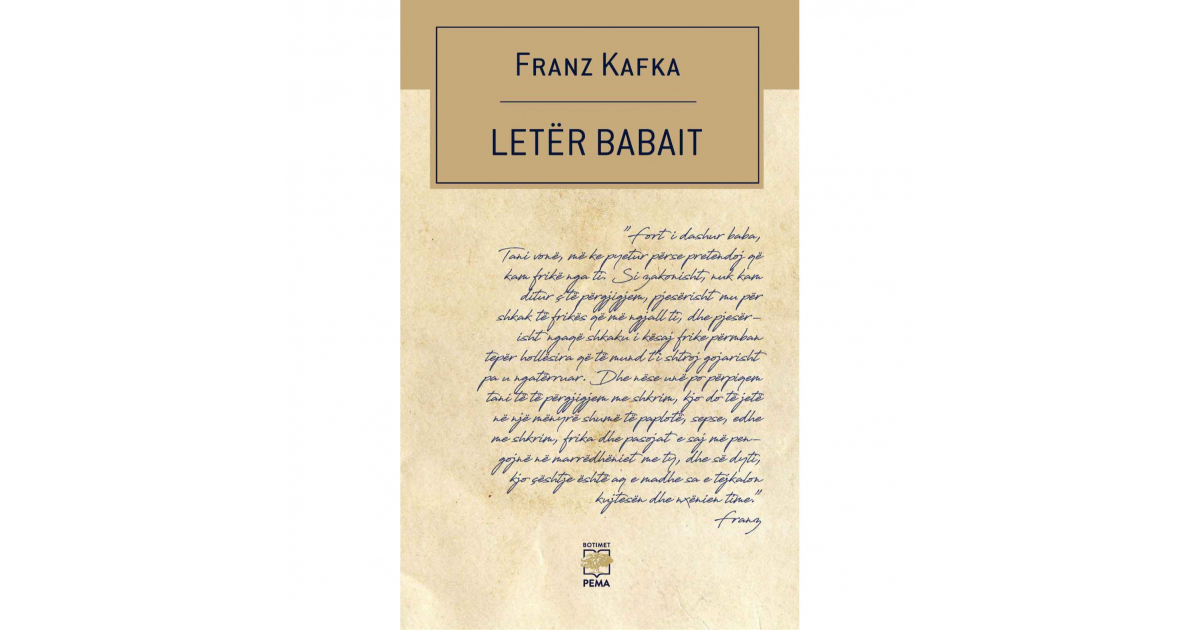 Franz Kafka - Letër babait | Everything. Everywhere.